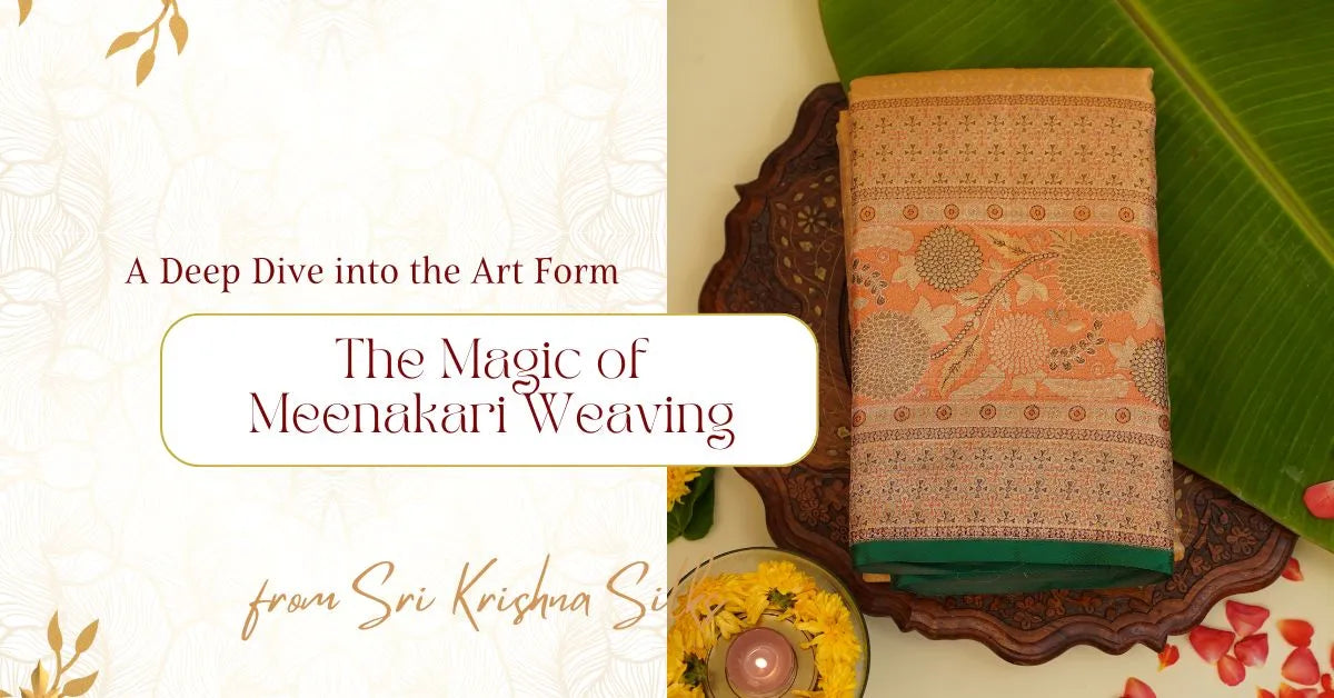 The Magic of Meenakari Weaving: A Deep Dive into the Art Form – Sri ...